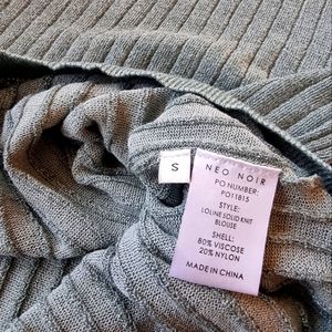 Neo Noir | Tops | 34 Sale Neo Noir Loline Solid Knit Blouse | Poshmark